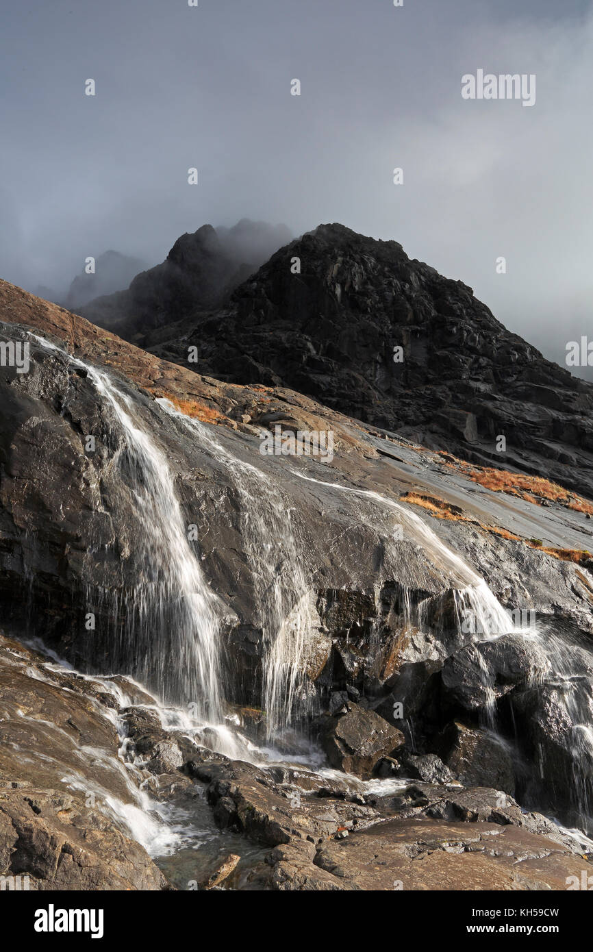 View of Coire Lagan Glen Brittle Isle of Skye Stock Photo - Alamy