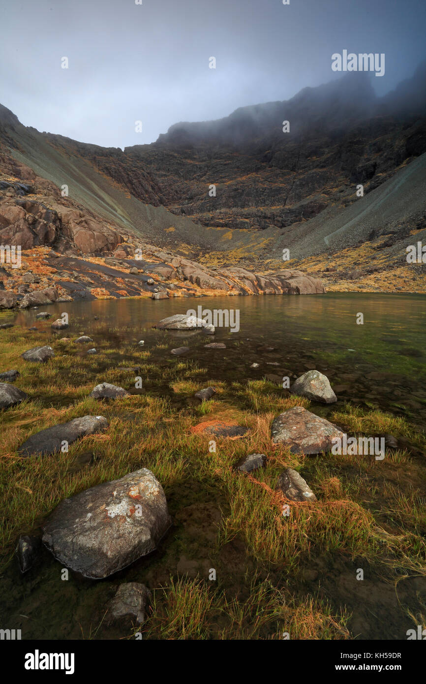 View of Coire Lagan Glen Brittle Isle of Skye Stock Photo - Alamy