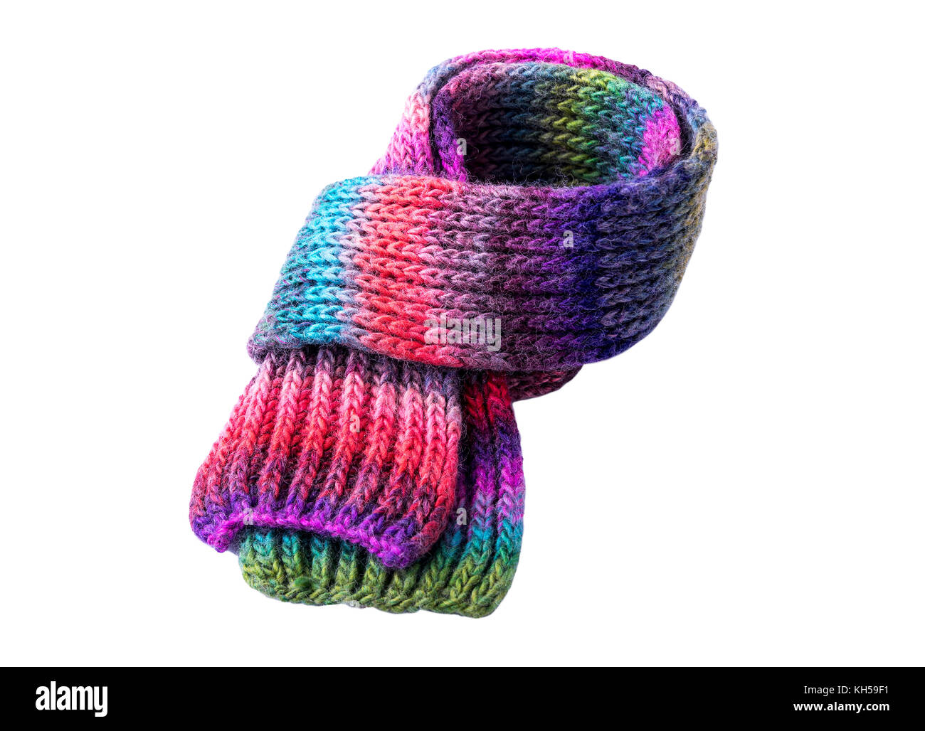 Knit wear scarf pattern hi-res stock photography and images - Alamy