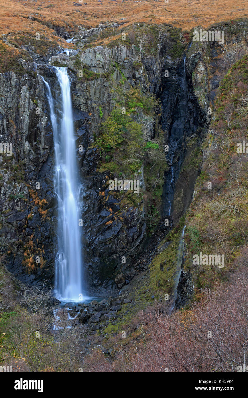 Eas More waterfall Isle of Skye Stock Photo - Alamy