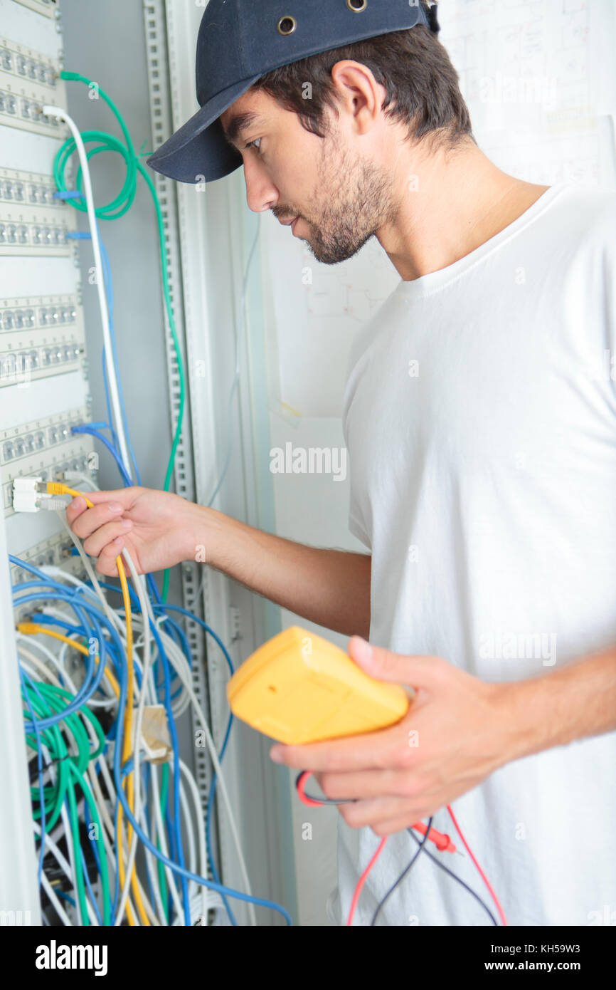 testing the flow of energy Stock Photo - Alamy