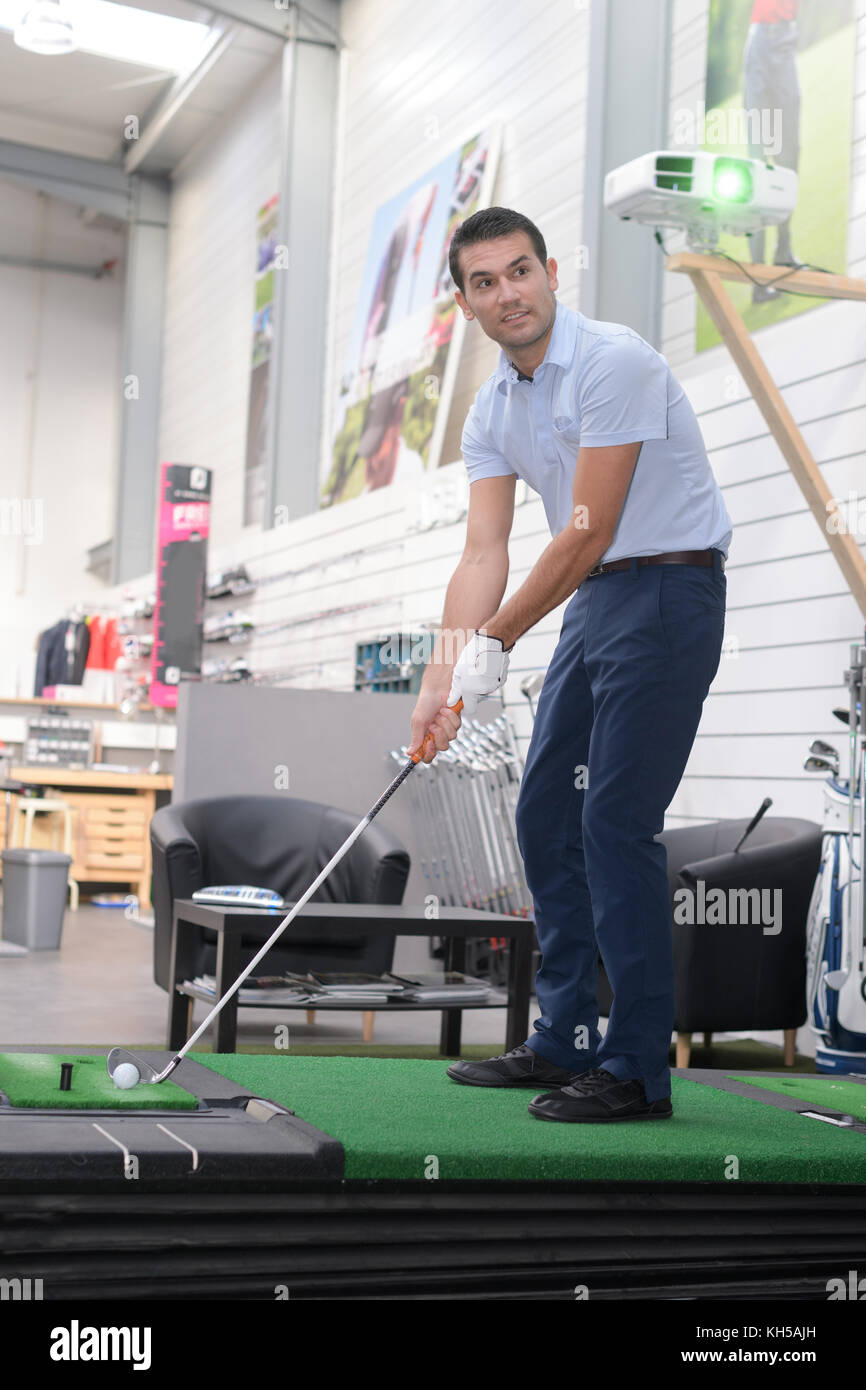 Inside golf ball hi-res stock photography and images - Alamy