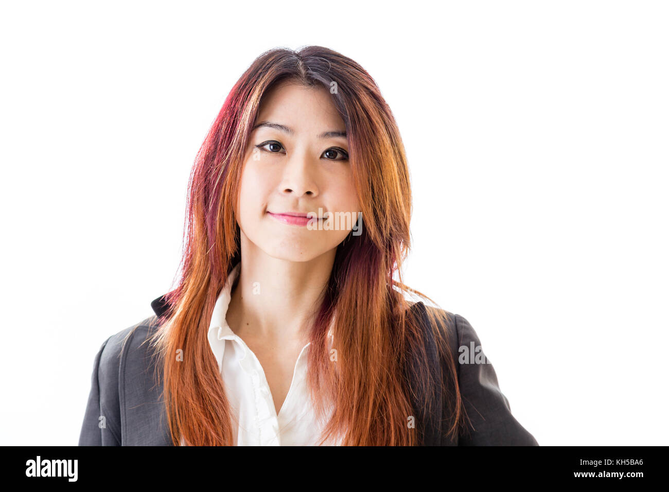 Portrait of Chinese female corporate executive Stock Photo - Alamy