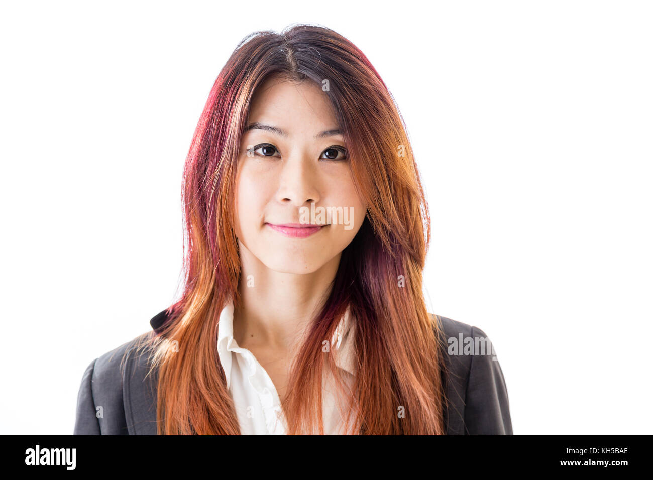 Portrait of Chinese female corporate executive Stock Photo - Alamy