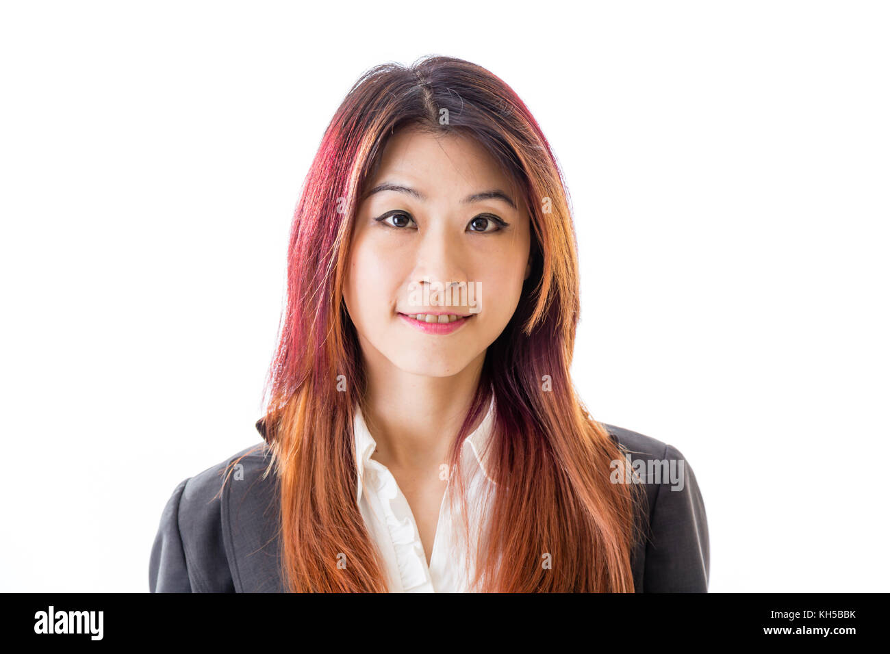 Portrait of Chinese female corporate executive Stock Photo - Alamy