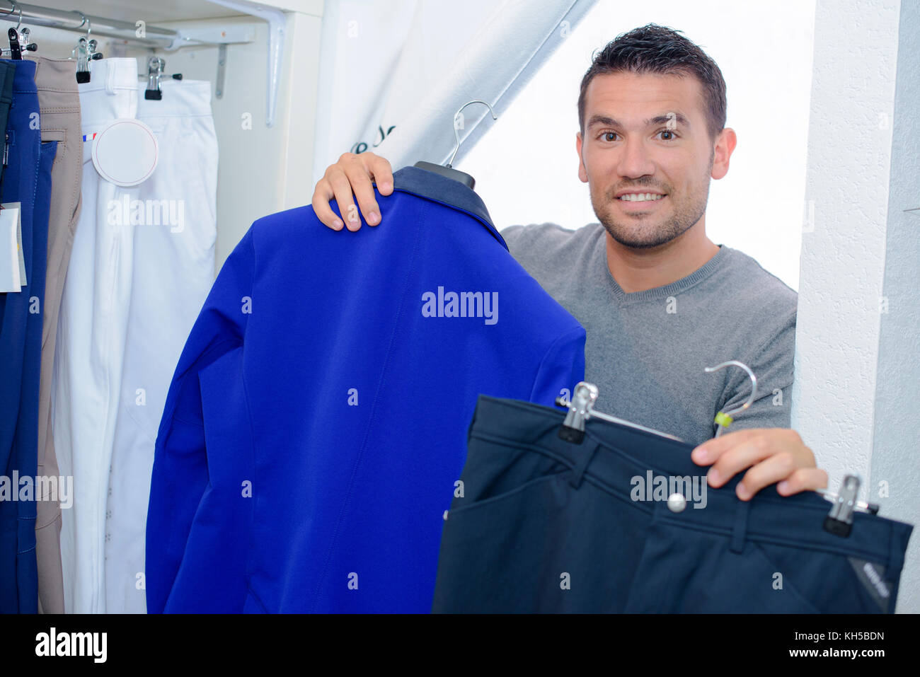 Changing clothes cabin hi-res stock photography and images - Alamy