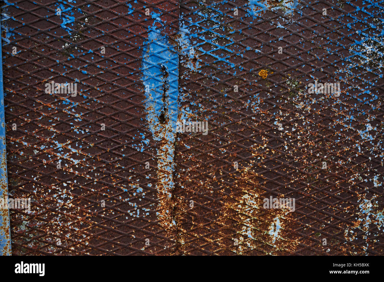 Blue perforated metal texture hi-res stock photography and images - Alamy