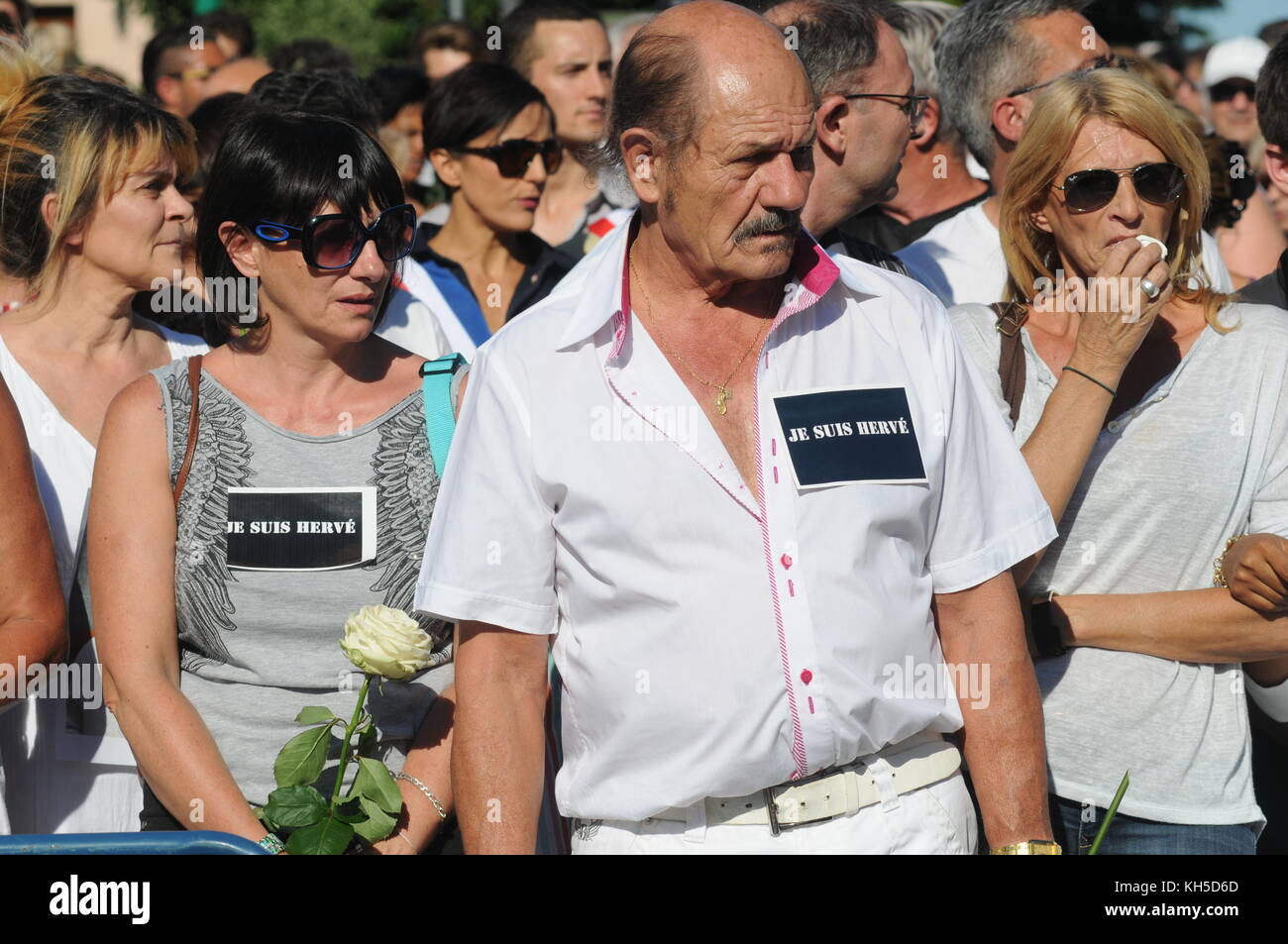 White March pays homage to Hervé Cornara, victim of Saint-Quentin ...