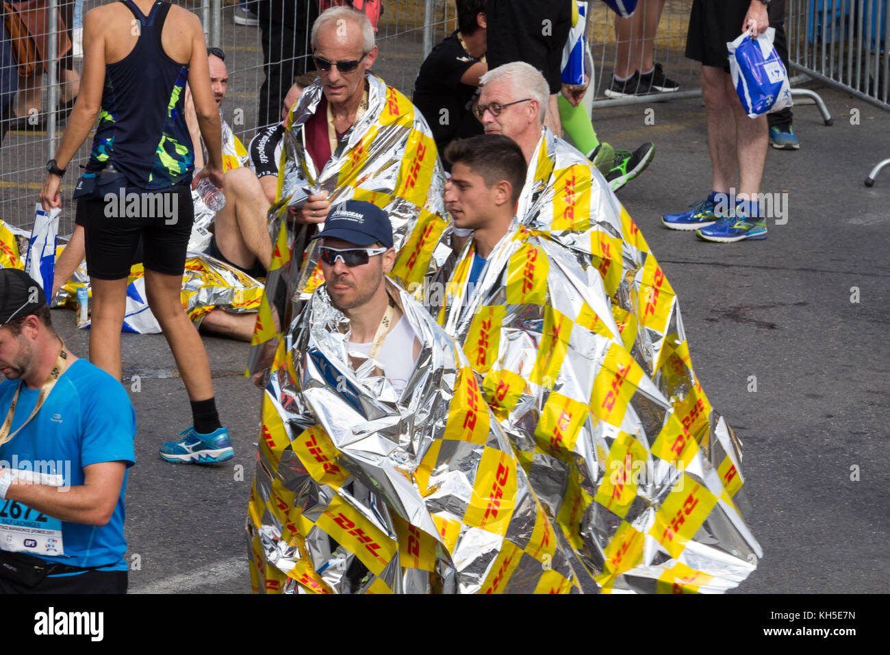 Tired runner after race hi-res stock photography and images - Alamy