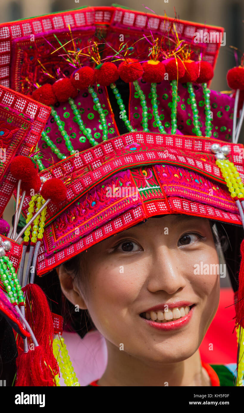 Sydney, Australia - March 25, 2017: Head shot of Chinese woman living ...