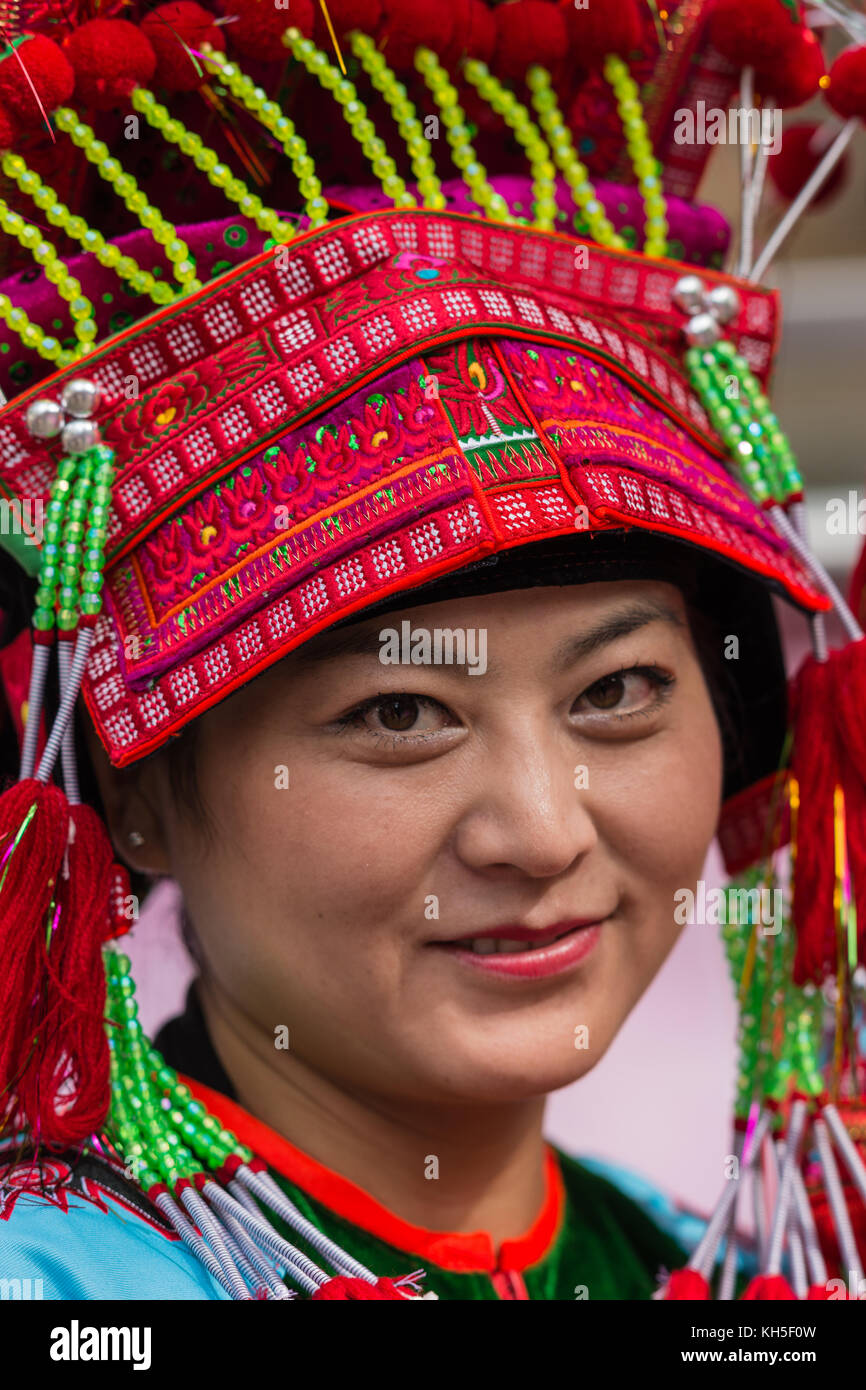 Sydney, Australia - March 25, 2017: Head shot of Chinese woman living ...