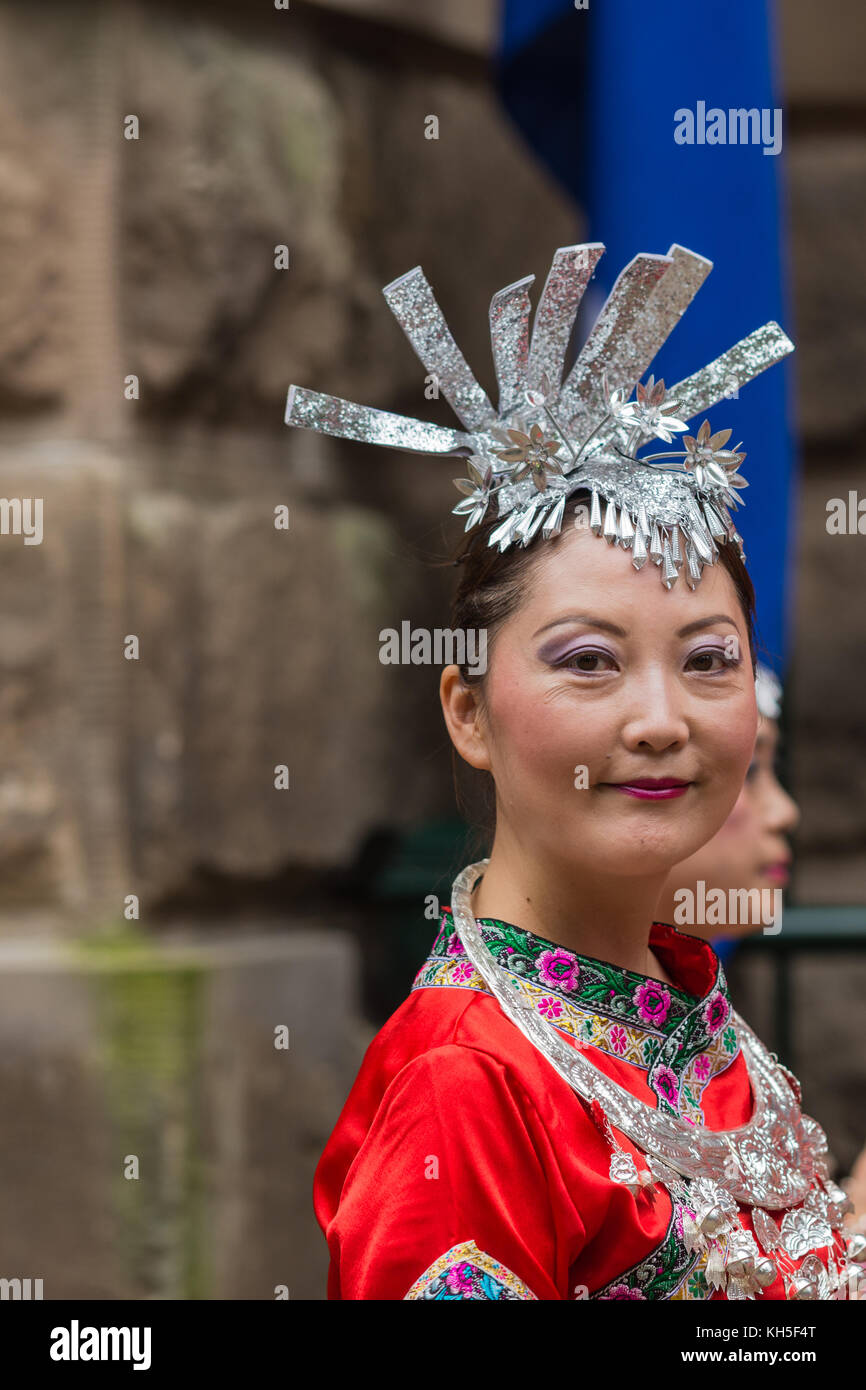 Sydney, Australia - March 25, 2017: Head shot of Chinese woman living ...