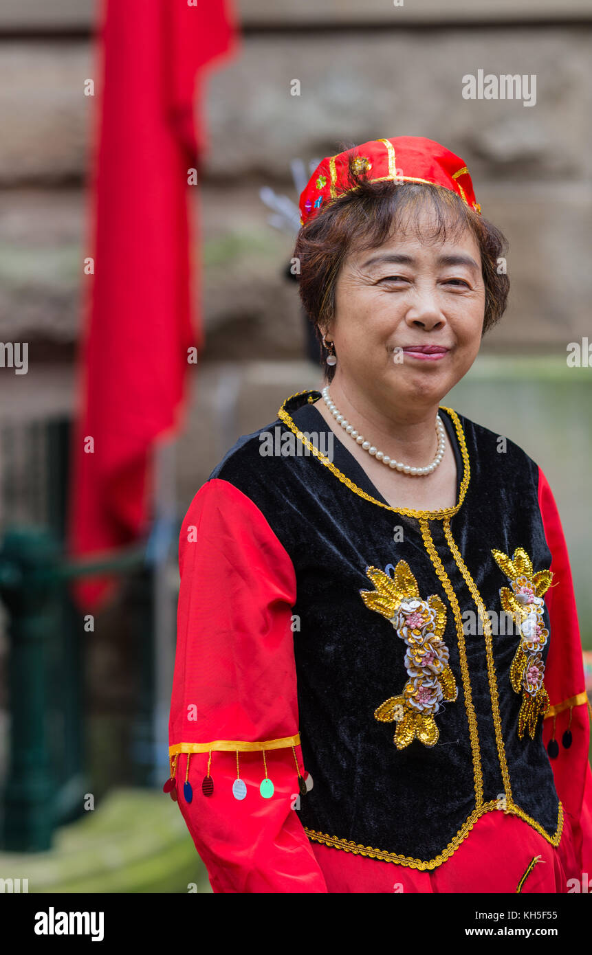 Sydney, Australia - March 25, 2017: Head shot of Chinese woman living ...