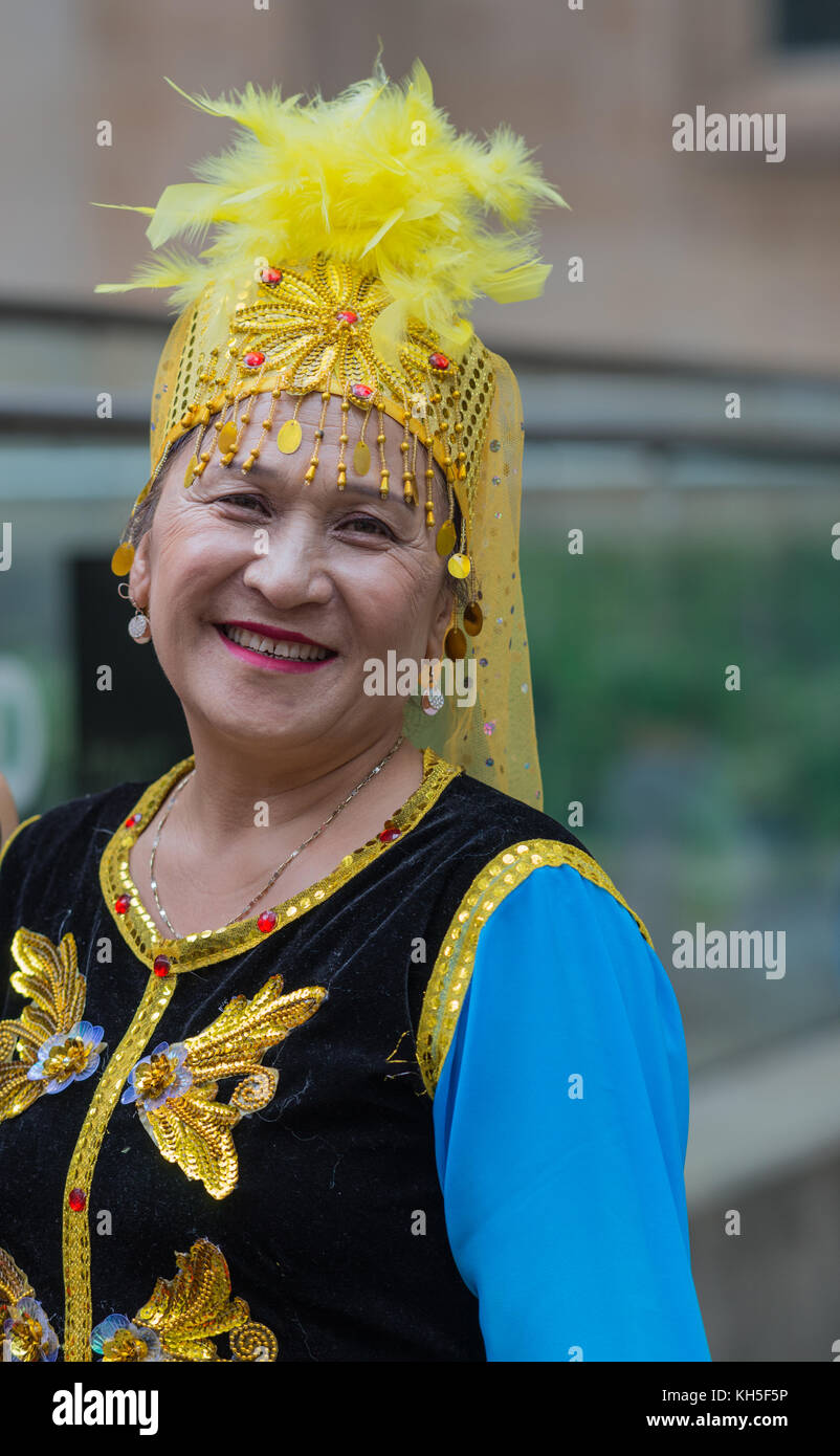 Sydney, Australia - March 25, 2017: Head shot of Chinese woman living ...