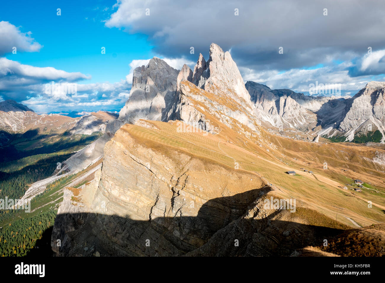 Seceda, Dolomites in Autumn Stock Photo - Alamy