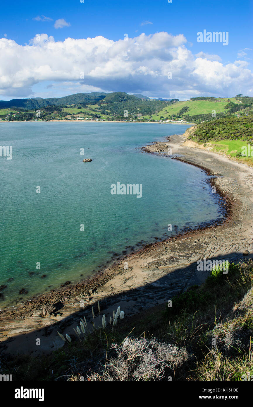 View of the Arai-Te-Uru Recreation Reserve south end of Hokianga ...