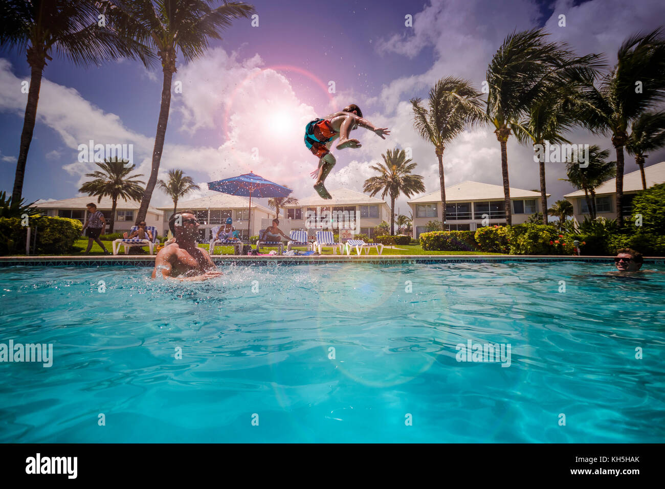 Bahama beach club hi-res stock photography and images - Alamy