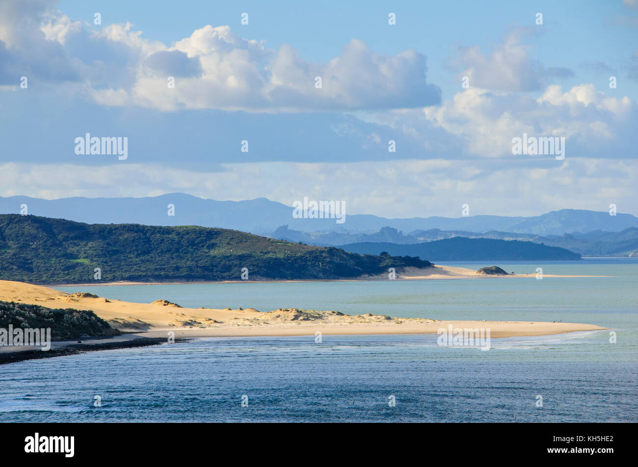 Beautiful coastline in the Arai-Te-Uru Recreation Reserve, Hokianga ...