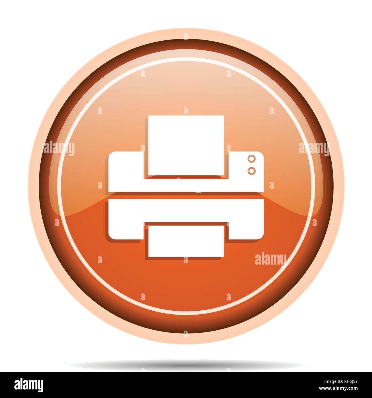Newspaper printing machine Stock Vector Images - Alamy