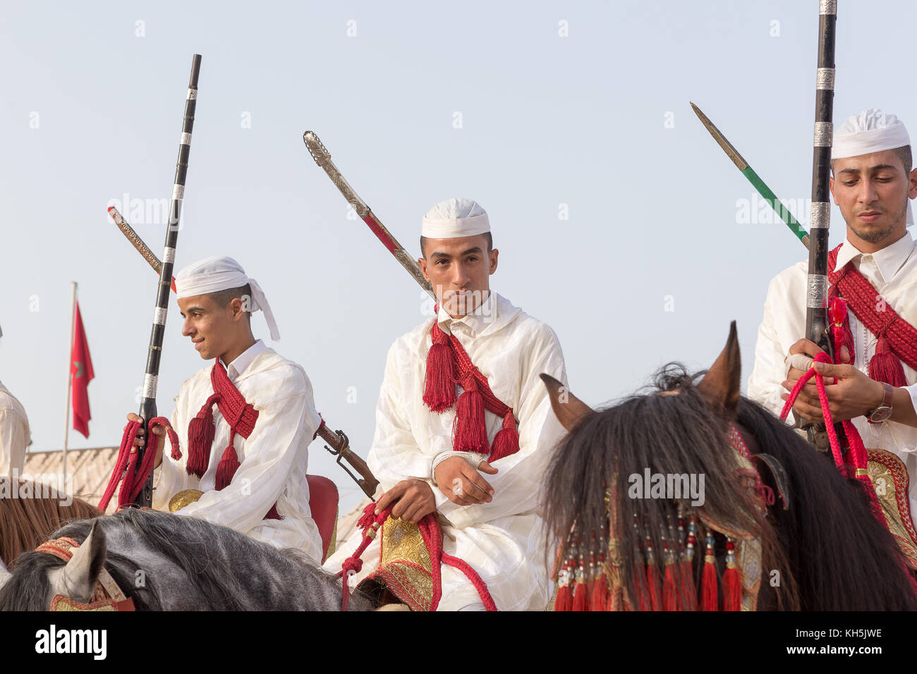 Fantasia is a traditional exhibition of horsemanship in the Maghreb ...