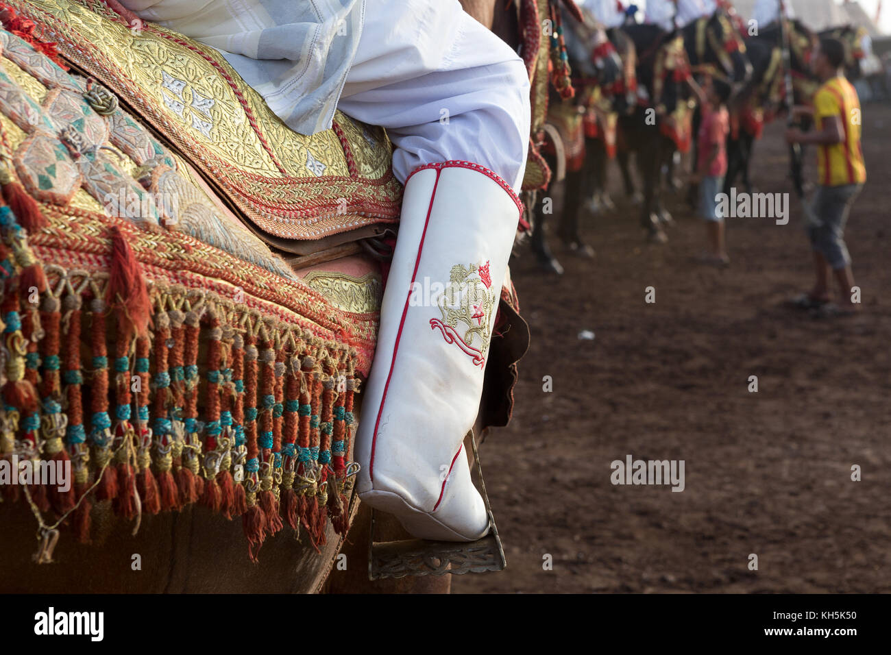Fantasia is a traditional exhibition of horsemanship in the Maghreb ...