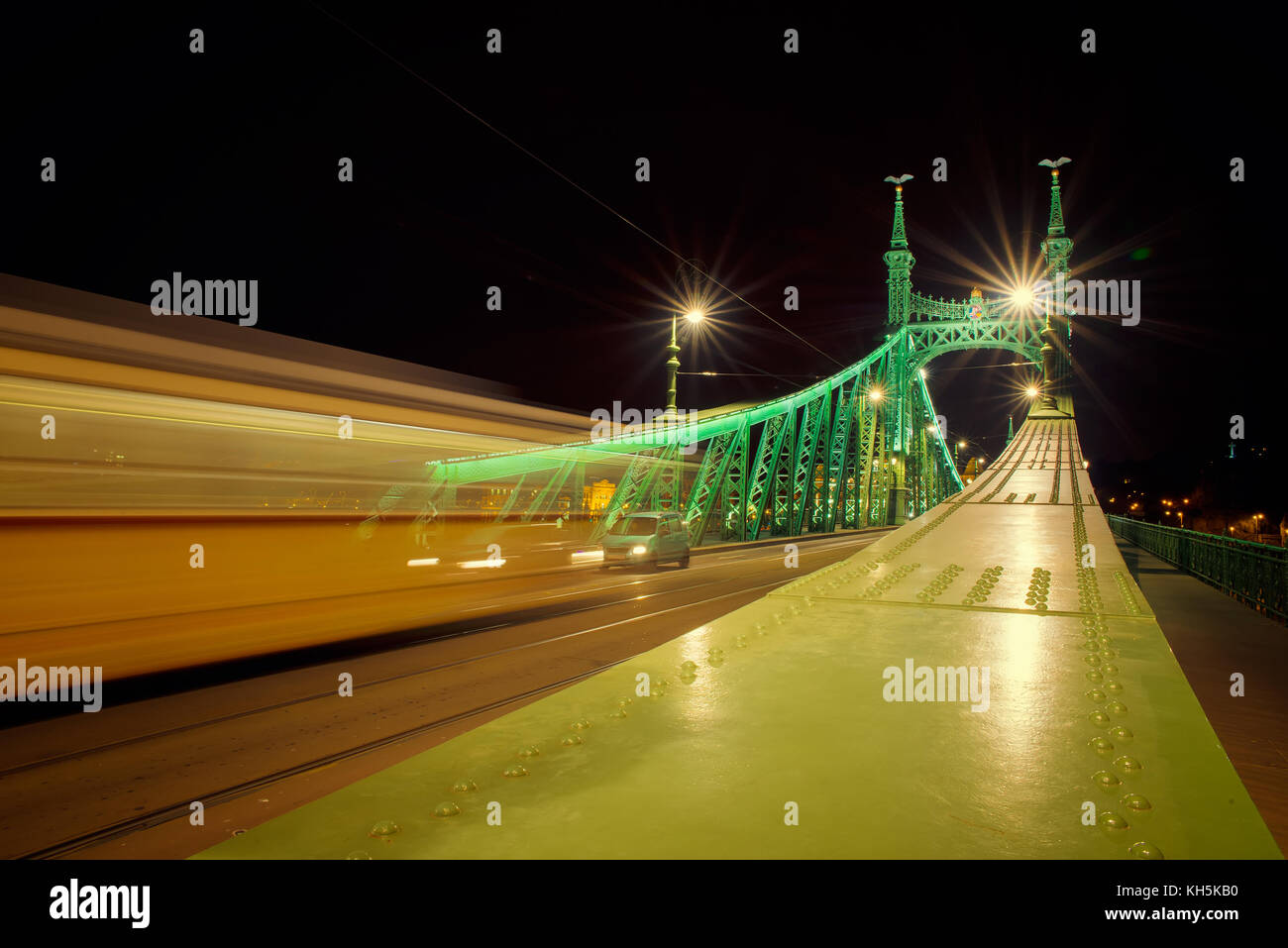 Liberty Bridge Stock Photo - Alamy