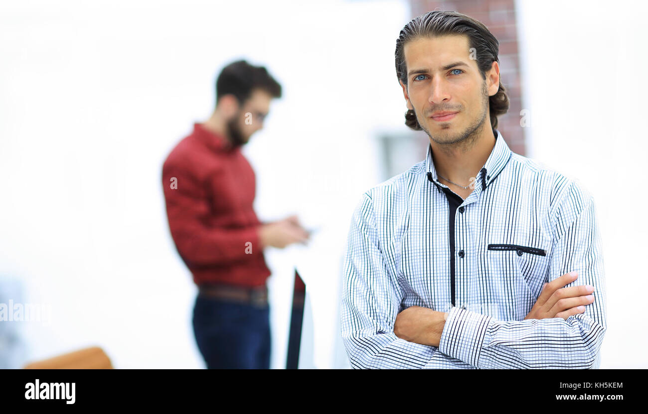 portrait of a successful Manager Stock Photo - Alamy