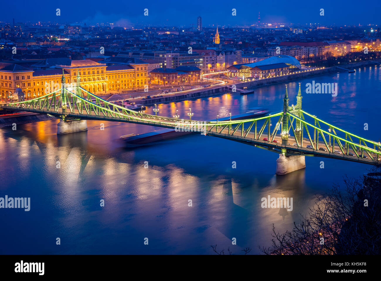 Liberty Bridge Stock Photo - Alamy