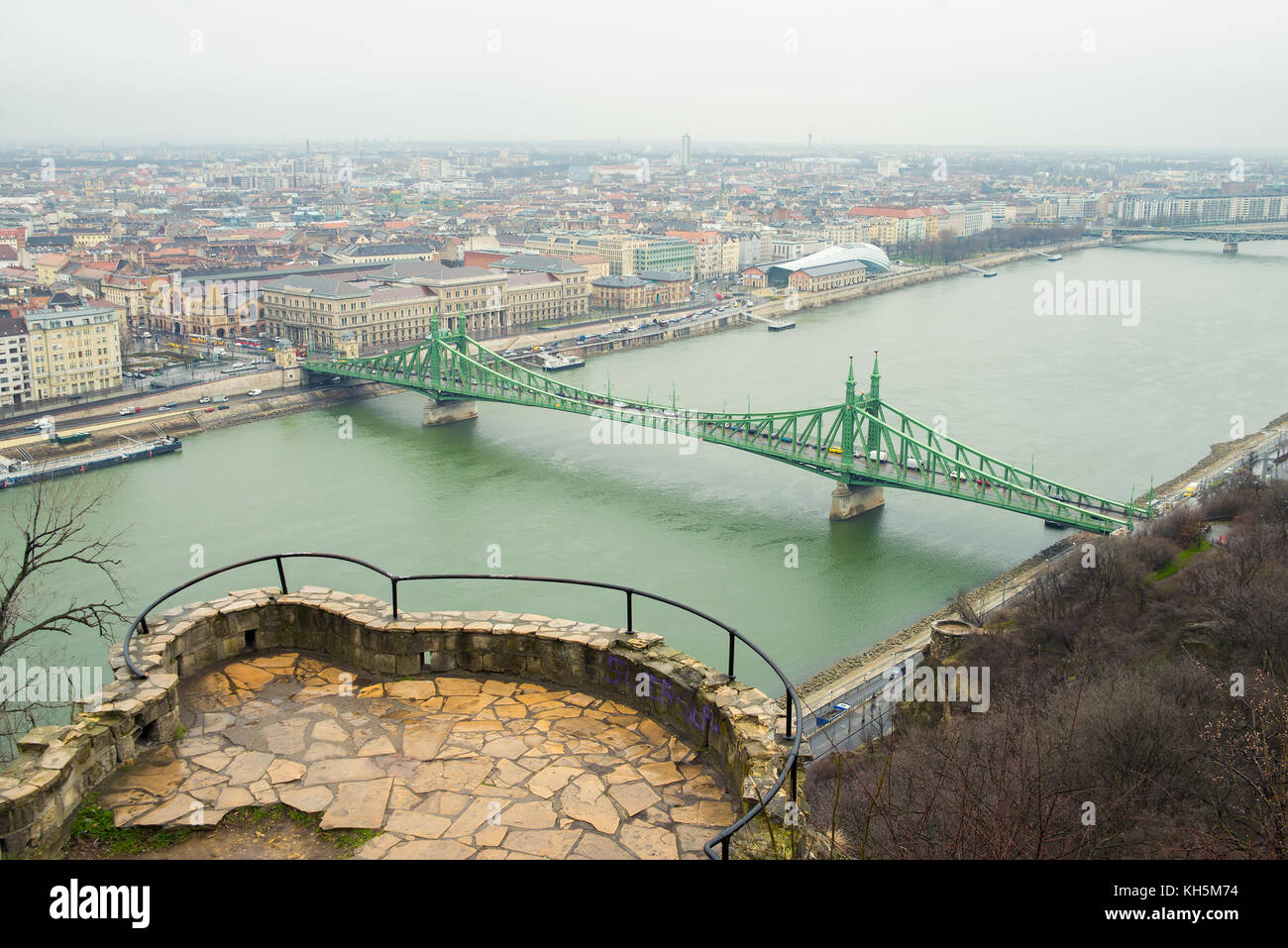 Liberty Bridge Stock Photo - Alamy