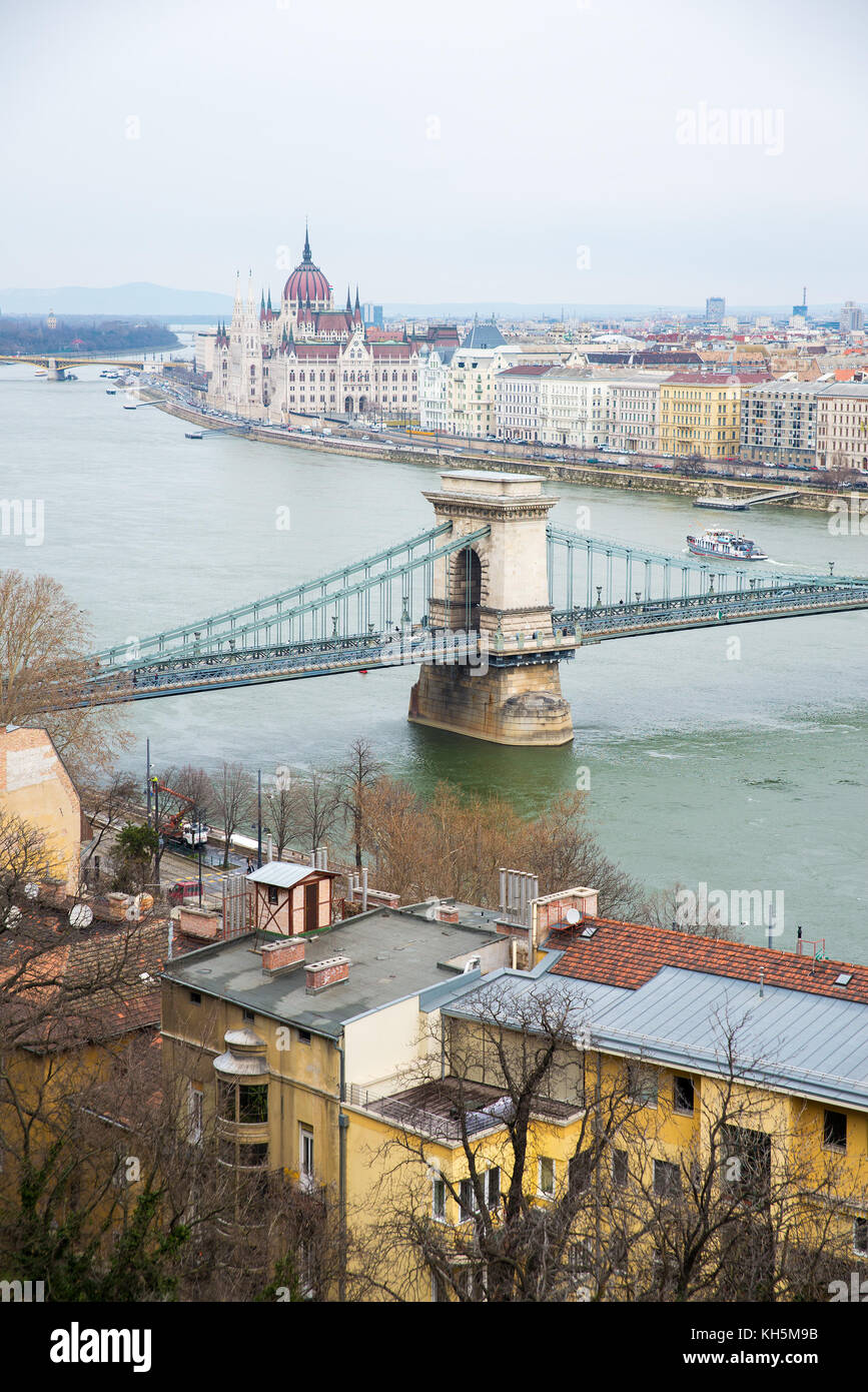 Chain Bridge Stock Photo - Alamy
