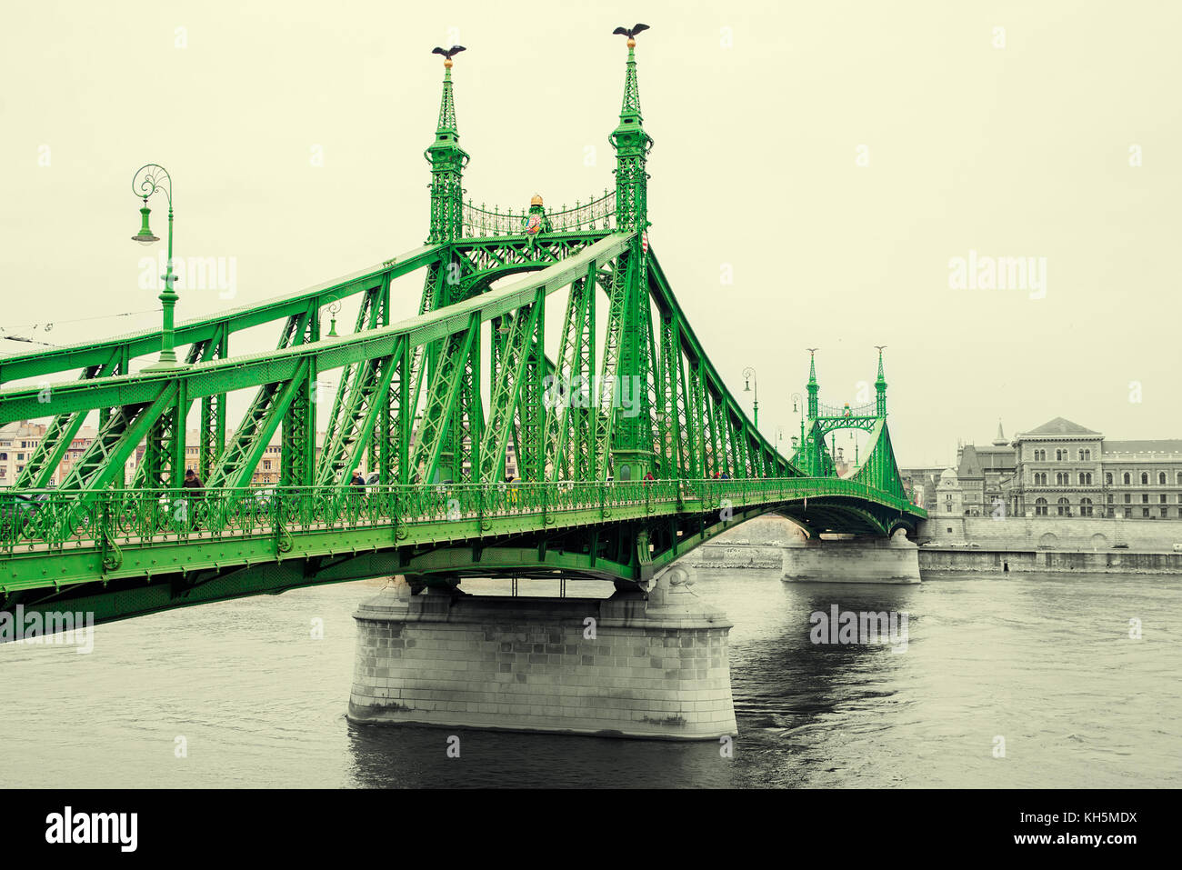 Liberty Bridge Stock Photo - Alamy