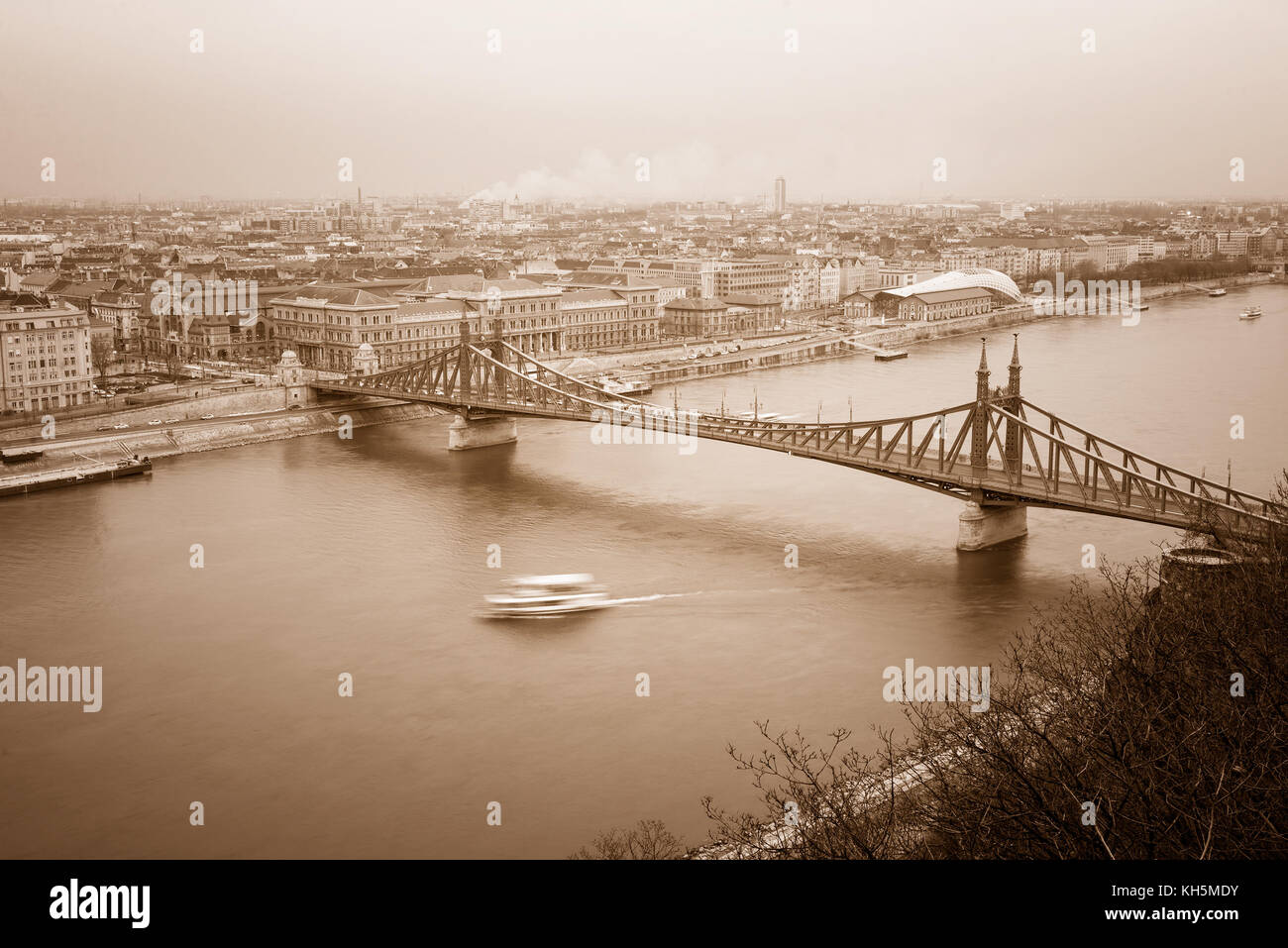 Liberty Bridge Stock Photo - Alamy