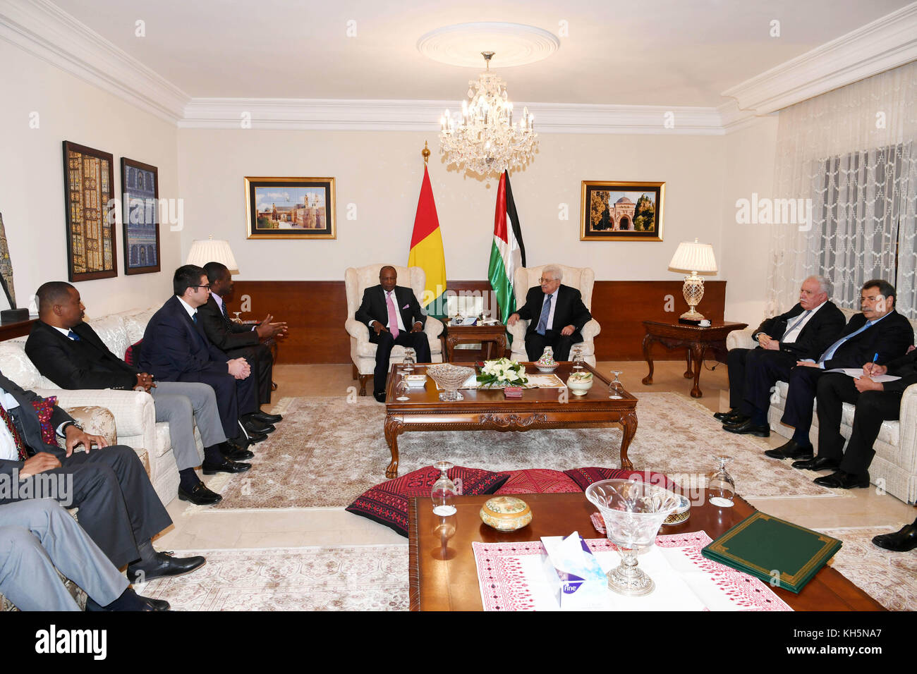 Amman, Amman, Jordan. 4th May, 2017. Palestinian President Mahmoud ...