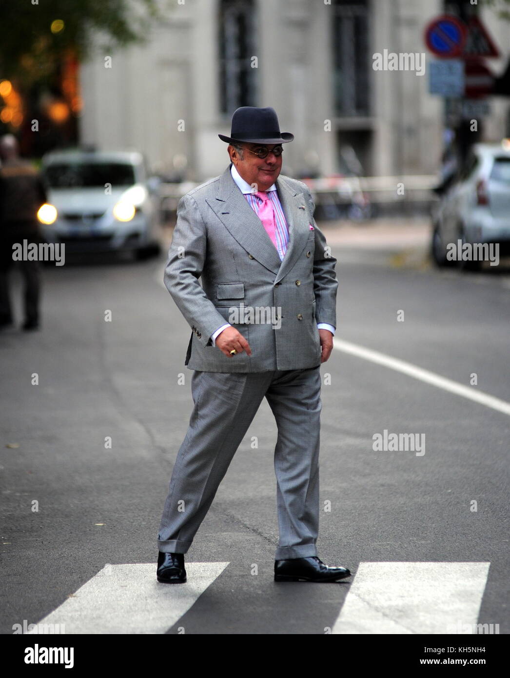 Milan, Nunzio Alfredo D Angeri said Pupi in the center with his new ...