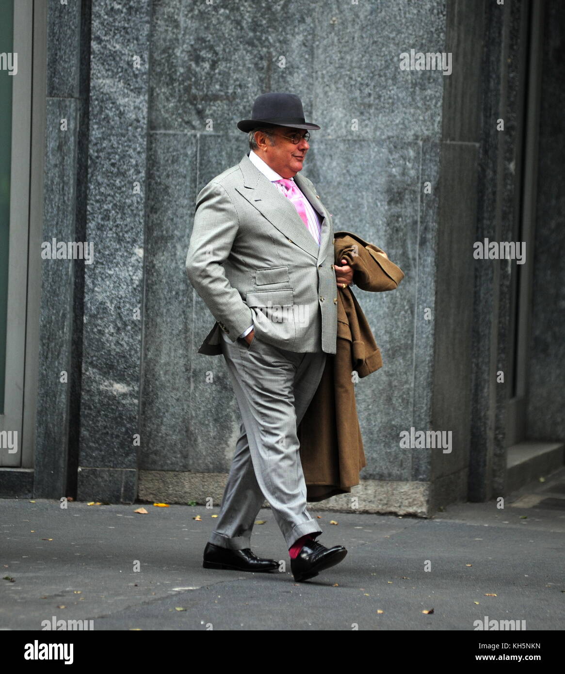 Milan, Nunzio Alfredo D Angeri said Pupi in the center with his new ...