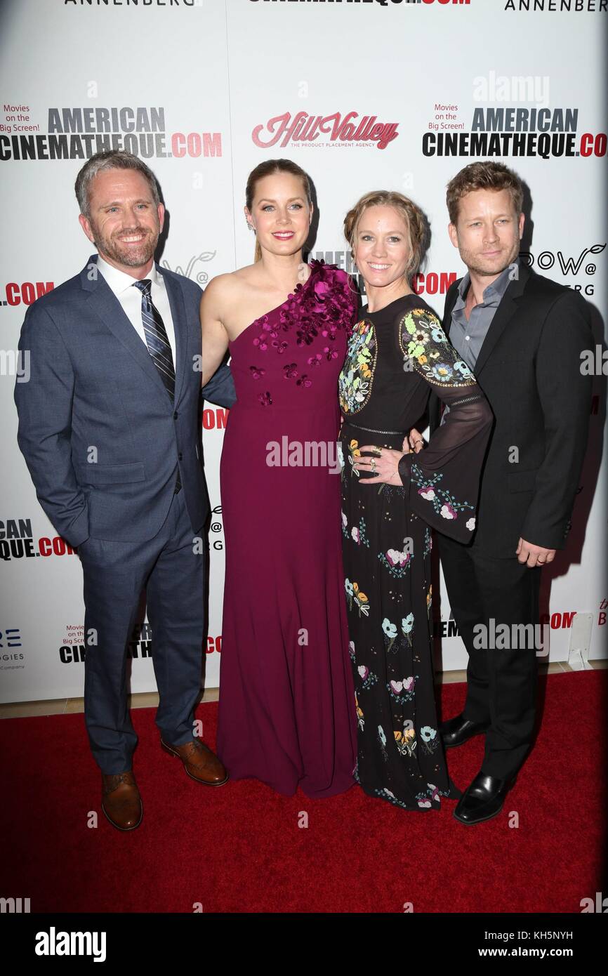 Amy Adams, Siblings at arrivals for American Cinematheque's 2017 Award ...