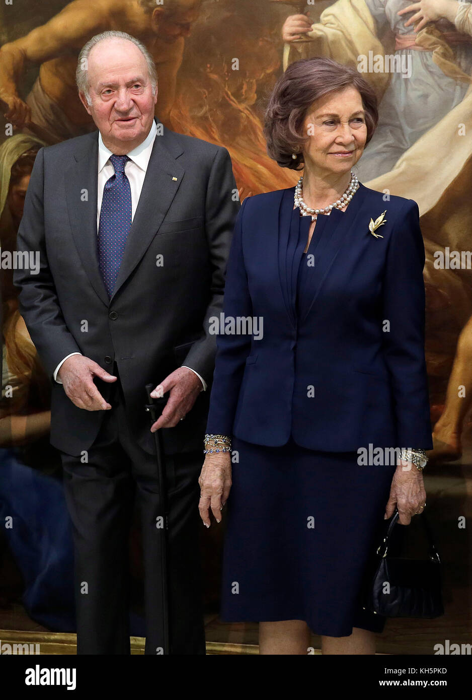 Emeritus Kings of Spain Juan Carlos I and Sofia of Greece during the ...
