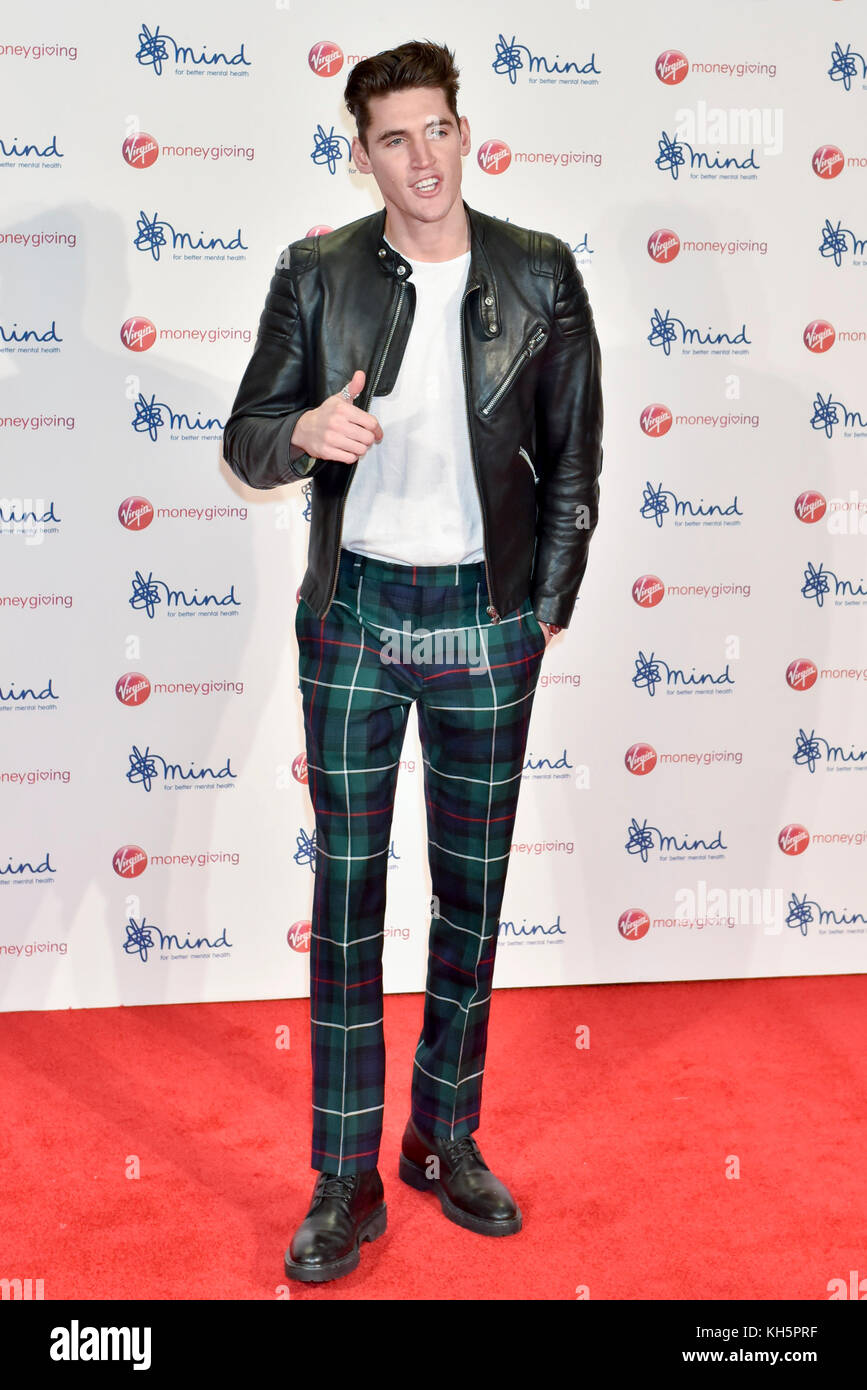 London, UK. 13th Nov, 2017. Isaac Carew, model and TV chef, on the red ...