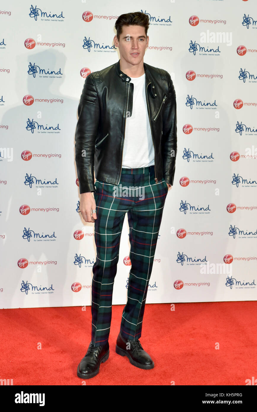 London, UK. 13th Nov, 2017. Isaac Carew, model and TV chef, on the red ...