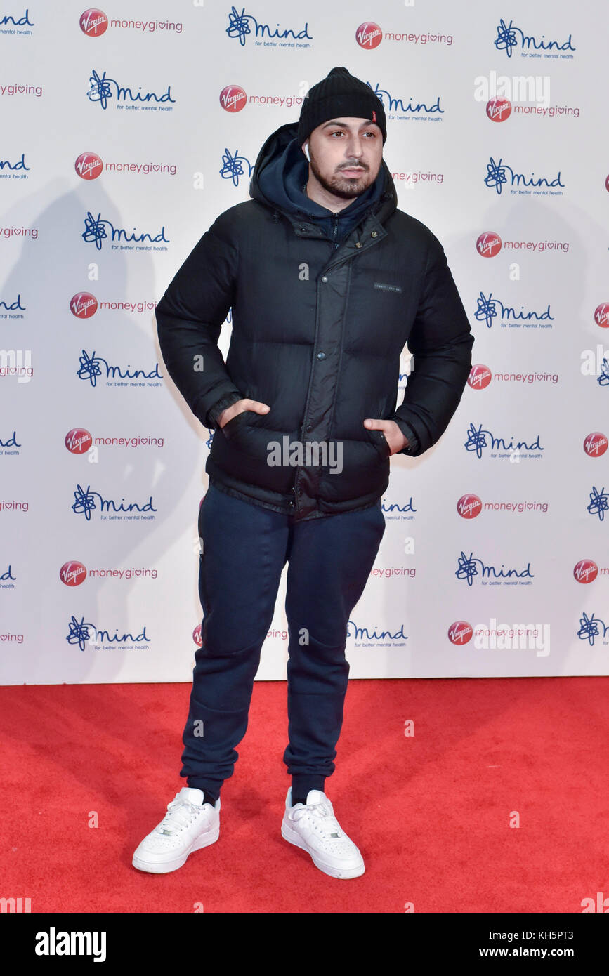 London, UK. 13th Nov, 2017. Adam Deacon, rapper and actor, on the red ...