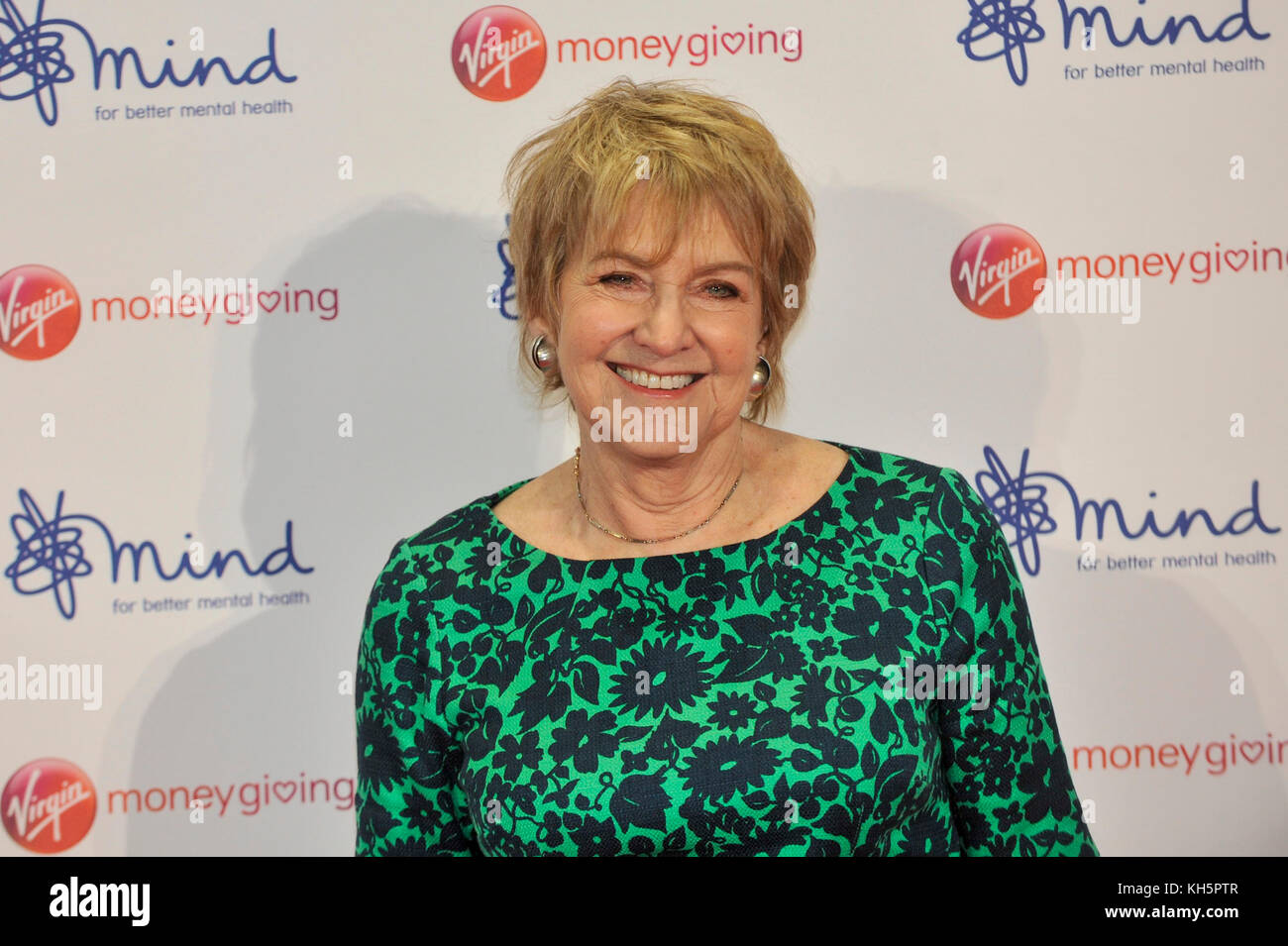 London, UK. 13th Nov, 2017. Deidre Sanders, TV agony aunt, on the red ...