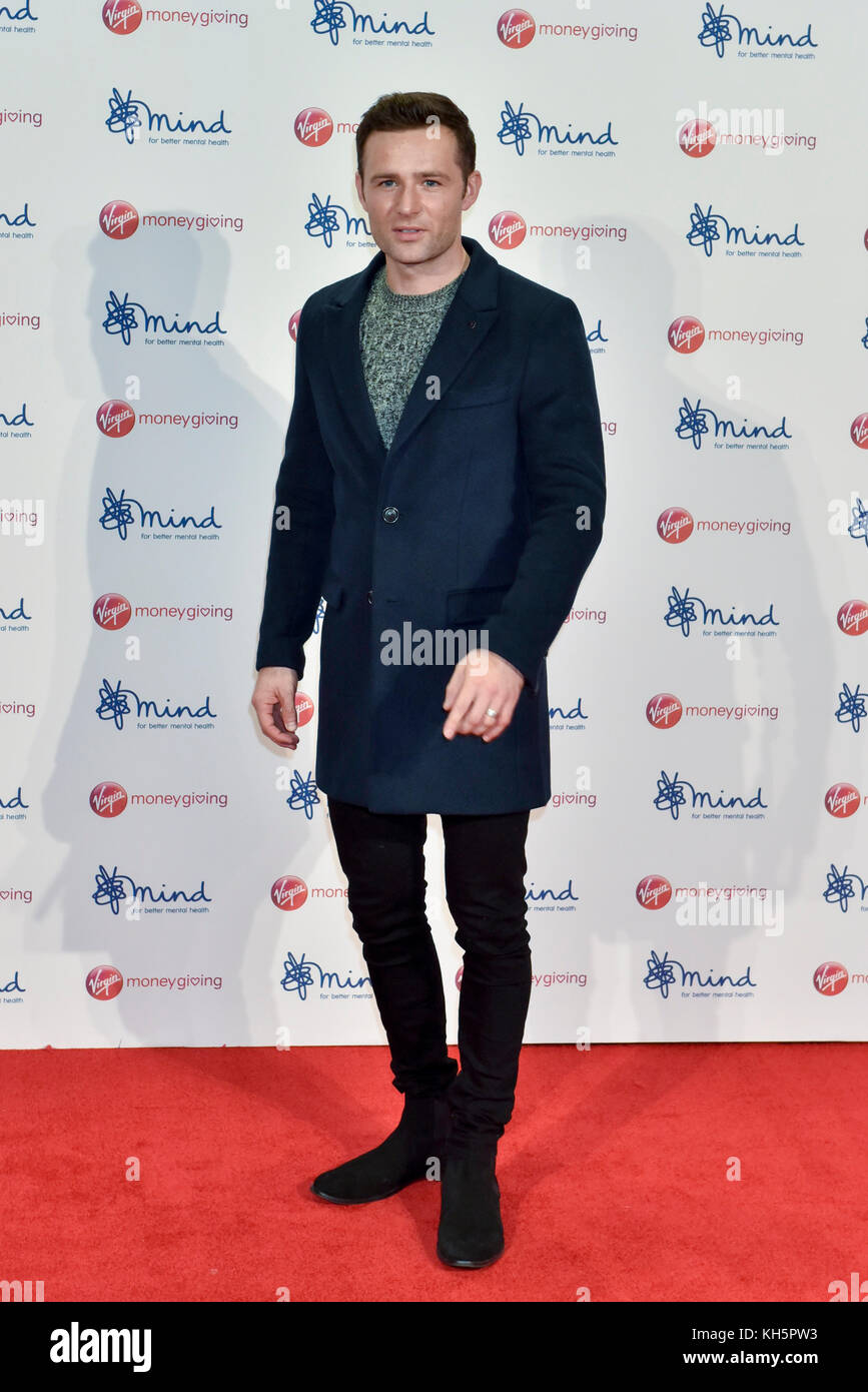 London, UK. 13th Nov, 2017. Harry Judd, singer, on the red carpet at ...