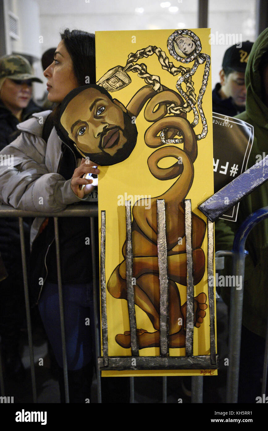 Philadelphia, Pennsylvania, USA. 13th Nov, 2017. Protest sign at the ...