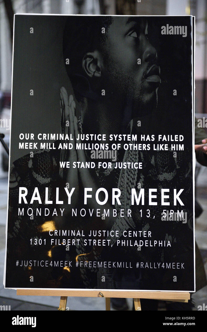 Philadelphia, Pennsylvania, USA. 13th Nov, 2017. Rally sign at the Free ...