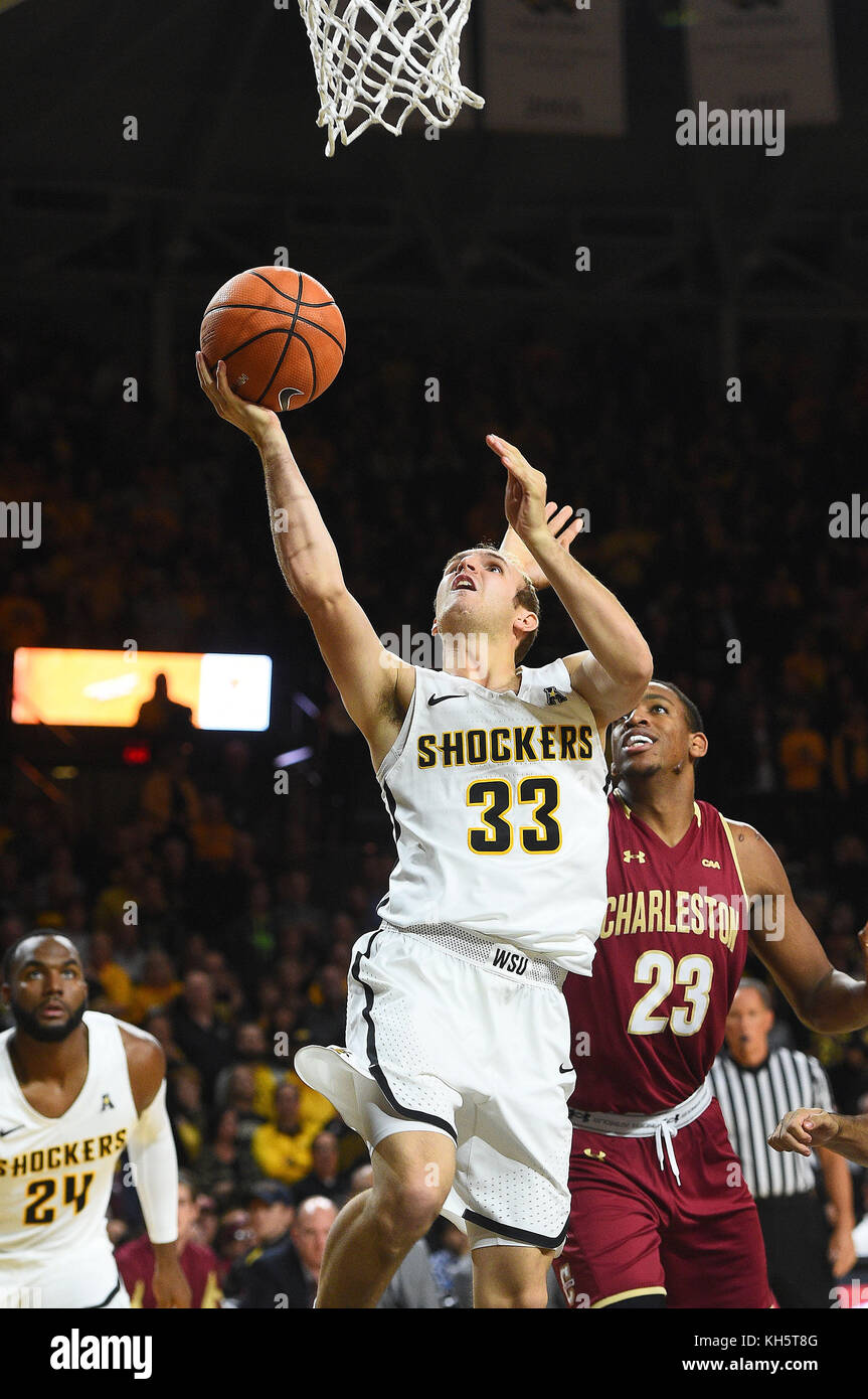 Wichita, Kansas, USA. 13th Nov, 2017. Wichita State Shockers guard ...