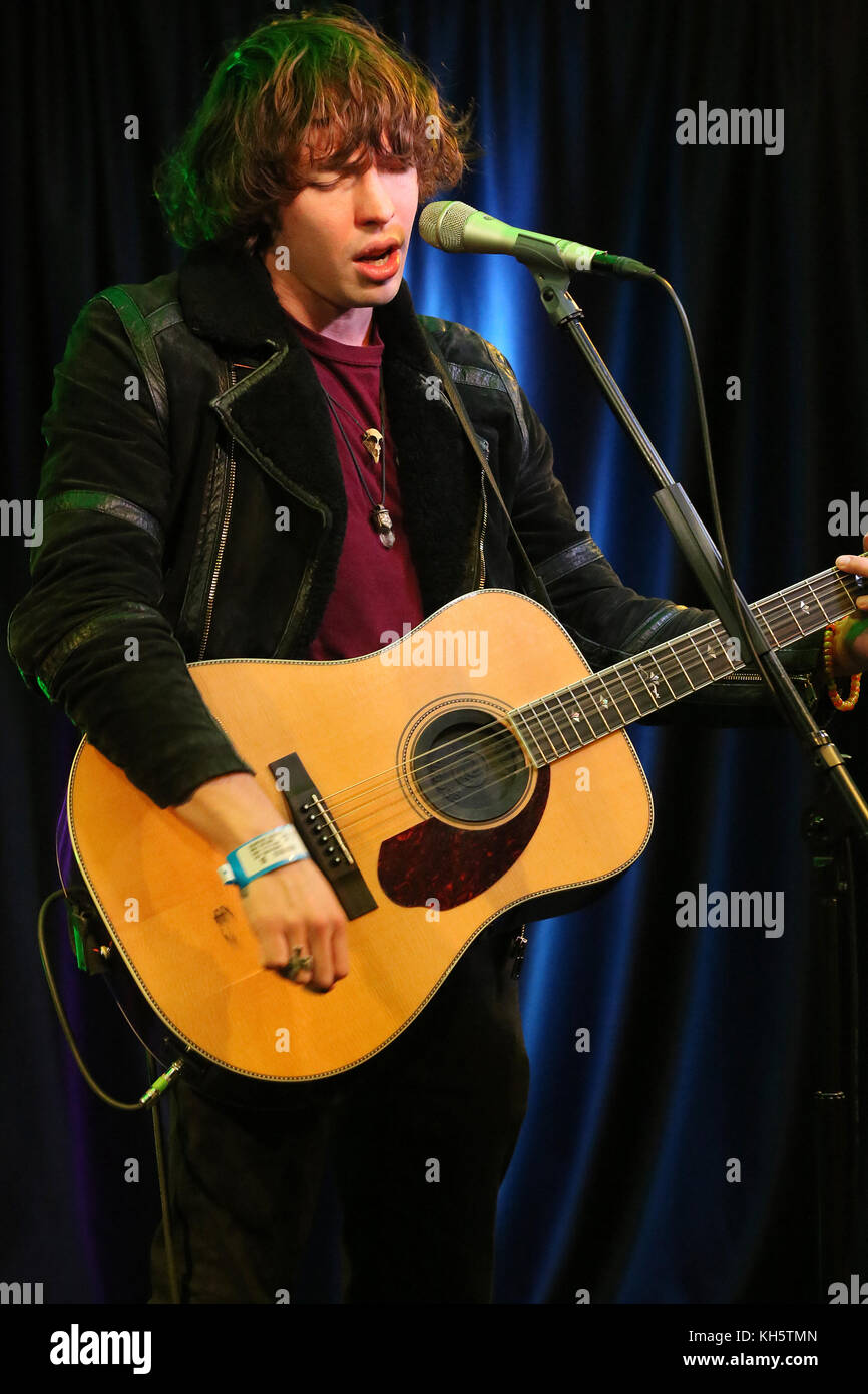 Bala Cywyd, PA, USA. 13th Nov, 2017. Barnes Courtney visits Radio 104.5 ...