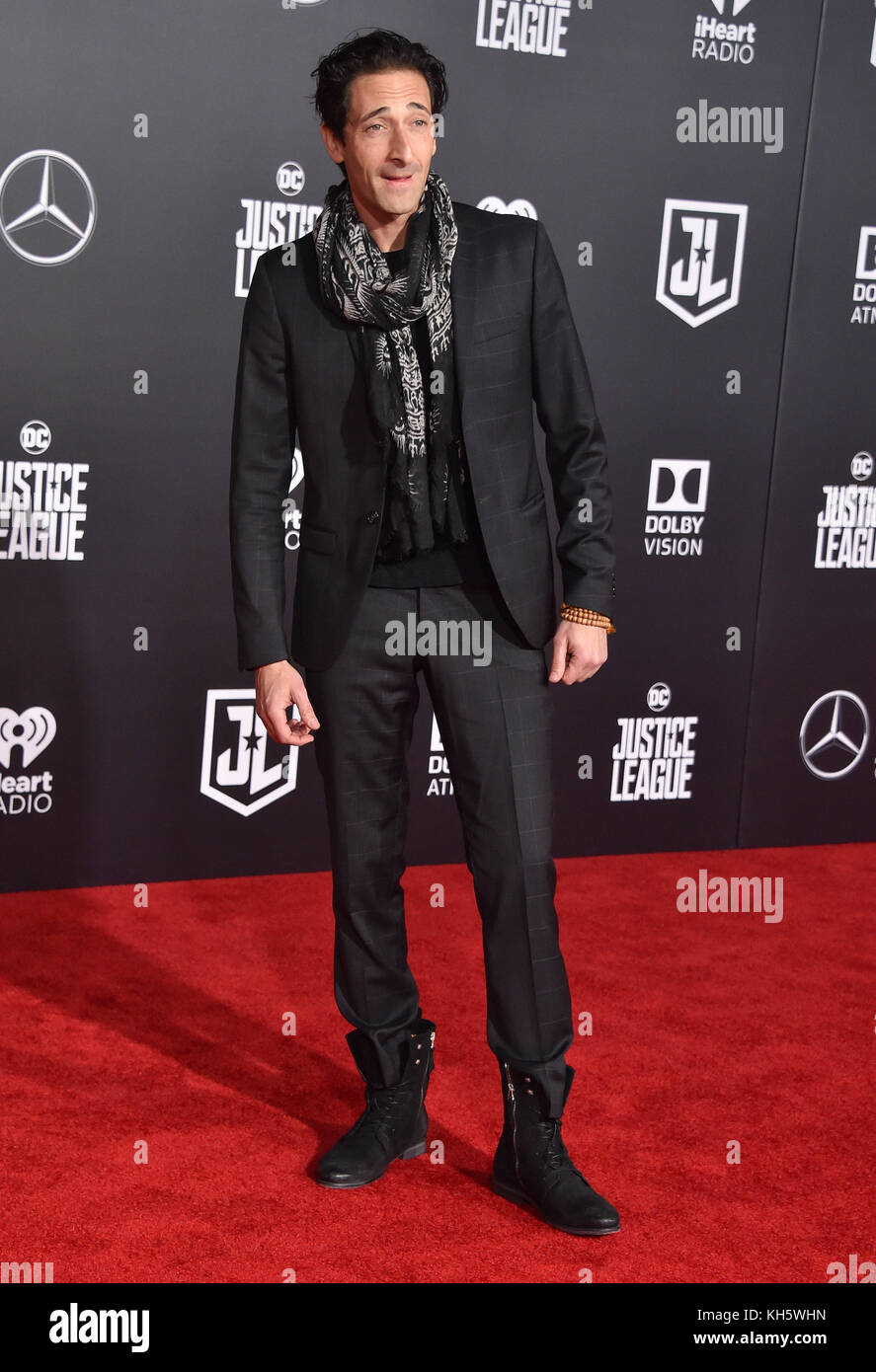 Hollywood, California, USA. 13th Nov, 2017. Adrien Brody arrives for ...