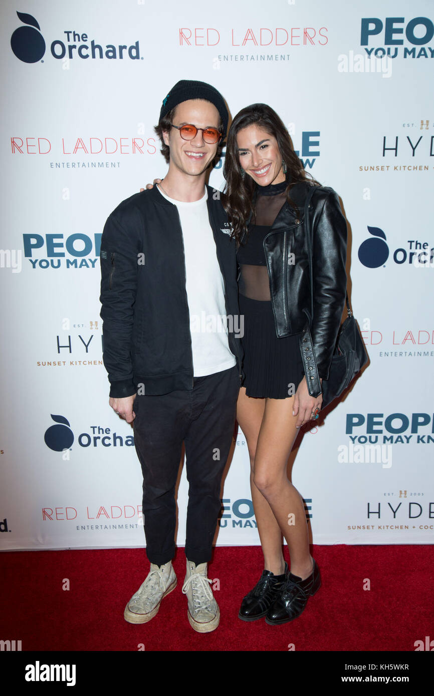 Los Angeles, USA. 13th Nov, 2017. Dillon Lane and Nikki Howard attend ...