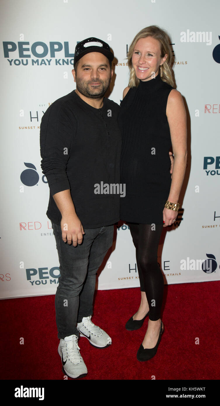 Los Angeles, USA. 13th Nov, 2017. Sherwin Shilati and Shelley Stevens ...