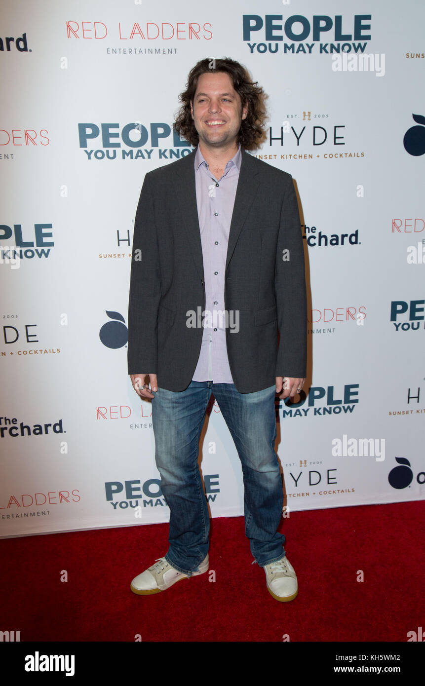 Los Angeles, USA. 13th Nov, 2017. Adam Westbrook attends the premiere ...